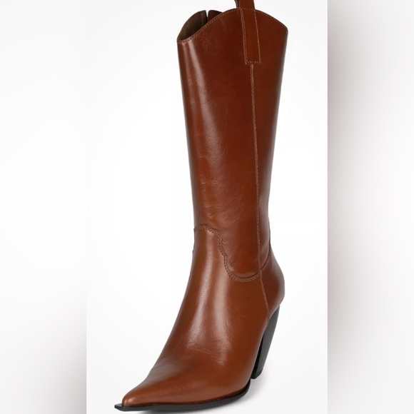 Jeffrey Campbell | Shoes | Jeffrey Campbell Reckon Brown Western Mid ...